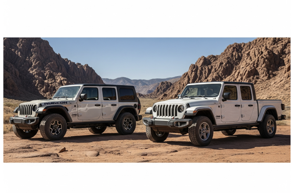 Wrangler Rubicon vs. Jeep Gladiator: Which SUV Truck Wins? – Ken Ganley ...